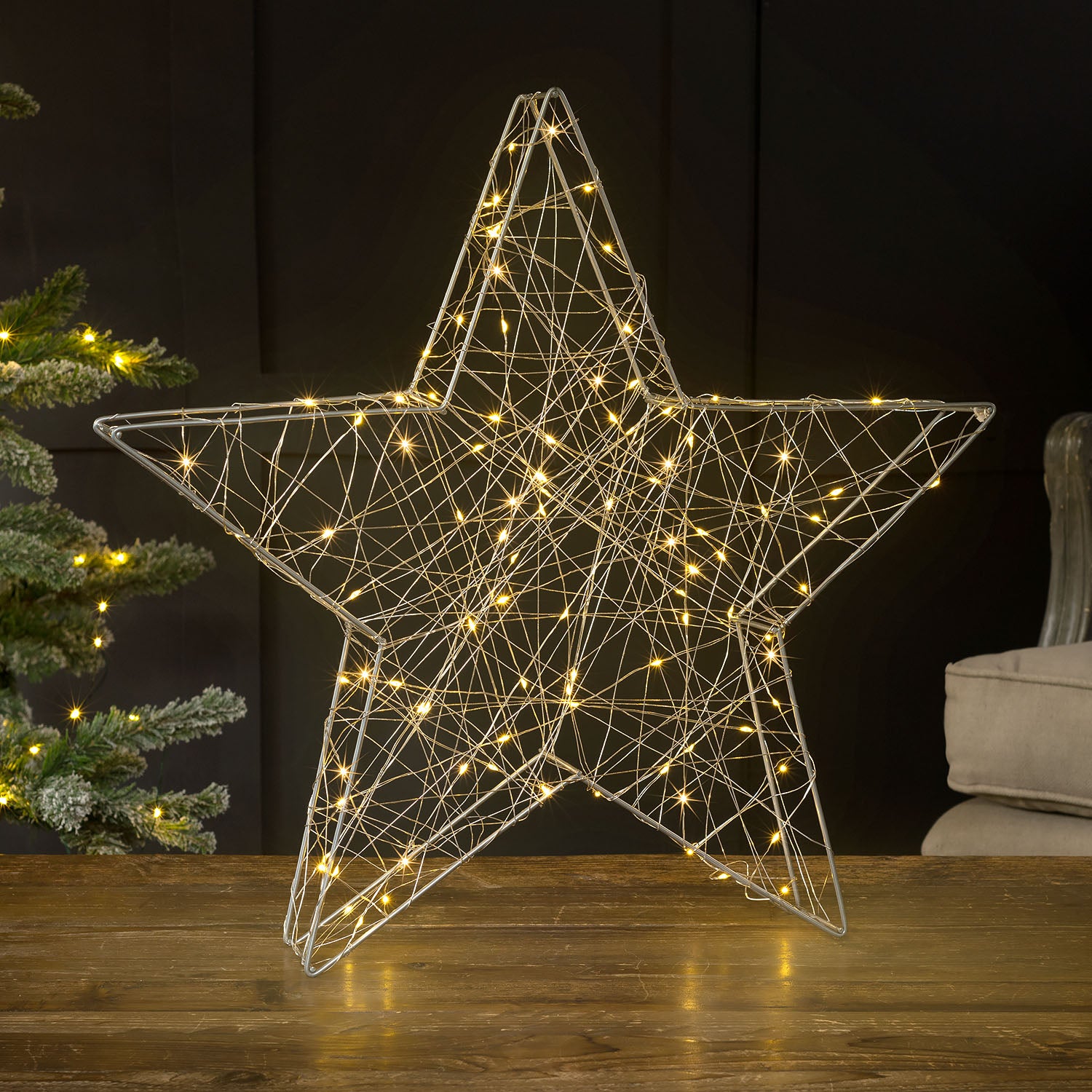 Light Up Star Decoration | 35cm & 50cm | Christow