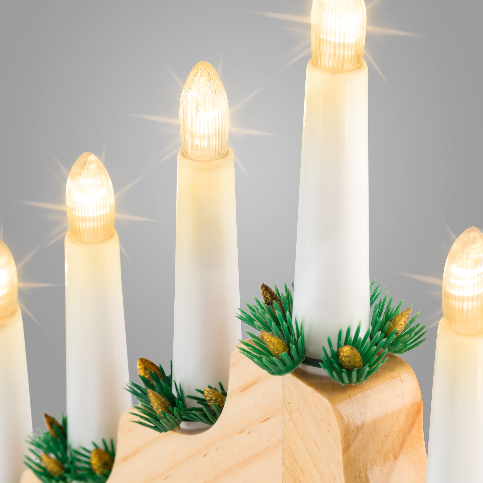 Mains Powered Christmas Candle Bridge | Christow