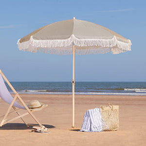Portable Tassel Parasol with Tilt – 2m | Christow