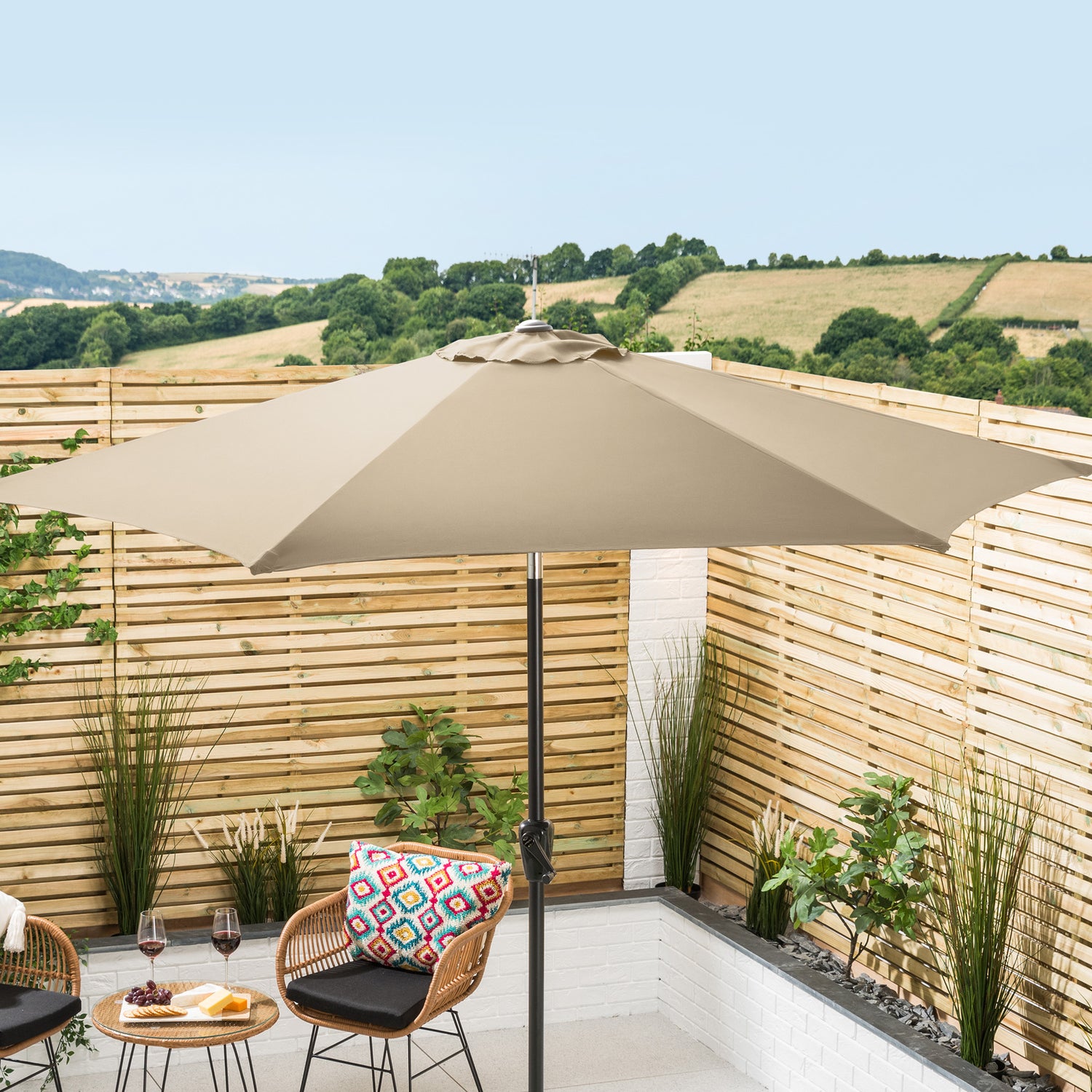 Replacement Parasol Canopy – 2m, 2.4m & 2.7m | Christow