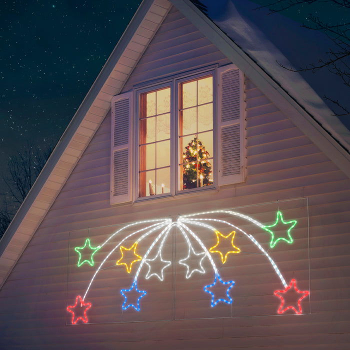 Shooting Star Scene Rope Light | 220cm x 80cm | Christow